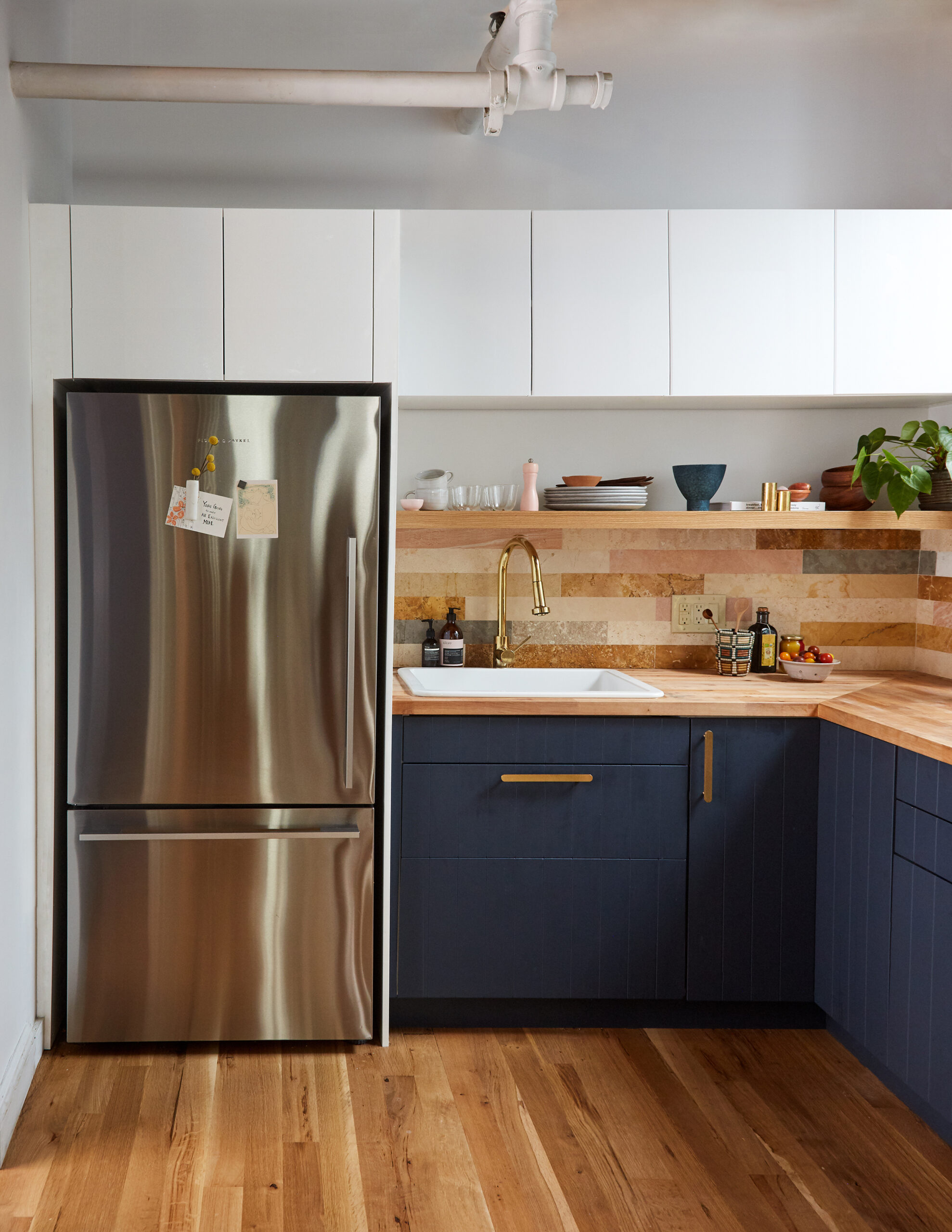 A NYC Loft Kitchen Renovation With a High-Ceiling Trick - SemiStories