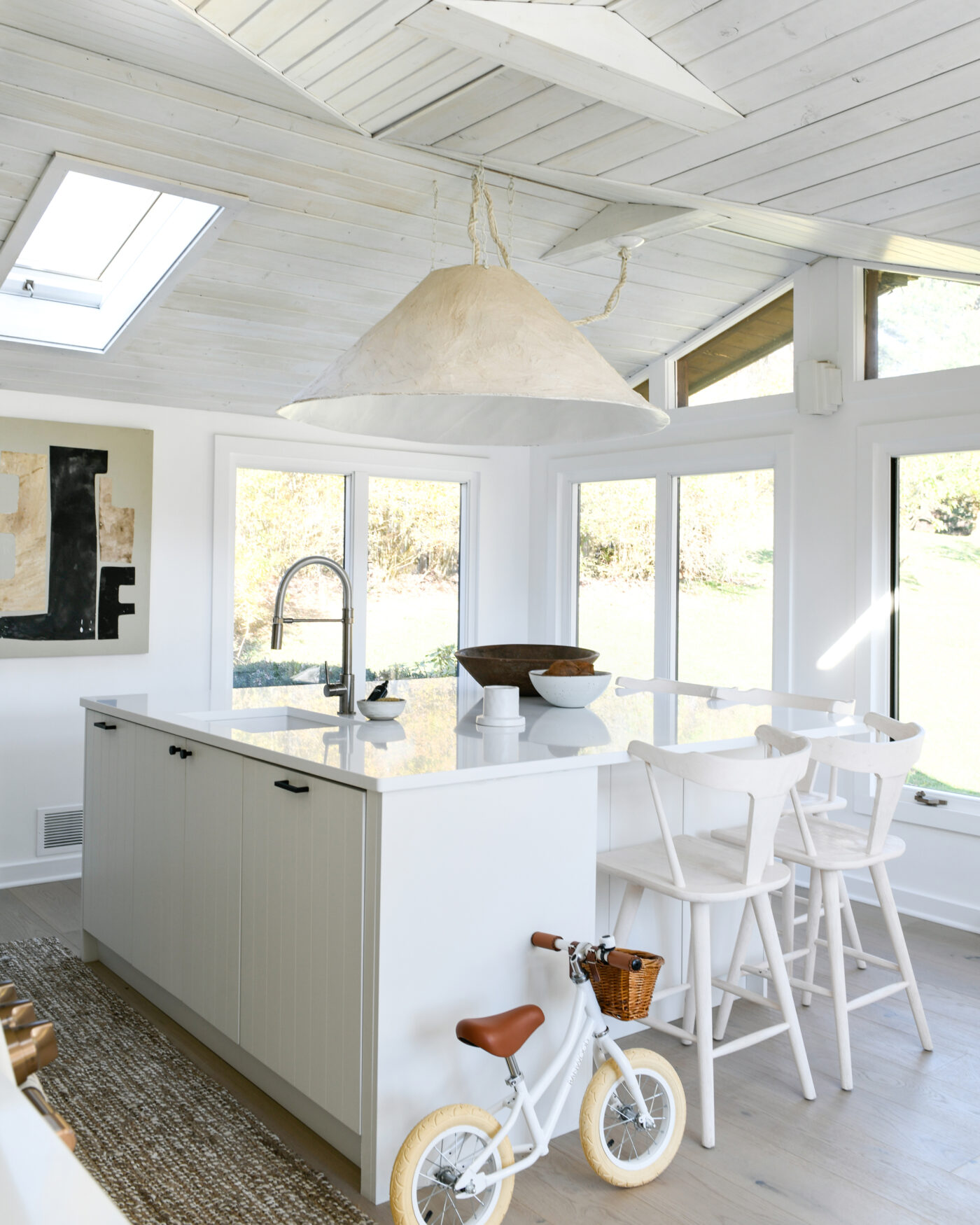 A White Kitchen Renovation by Designer Leanne Ford - SemiStories