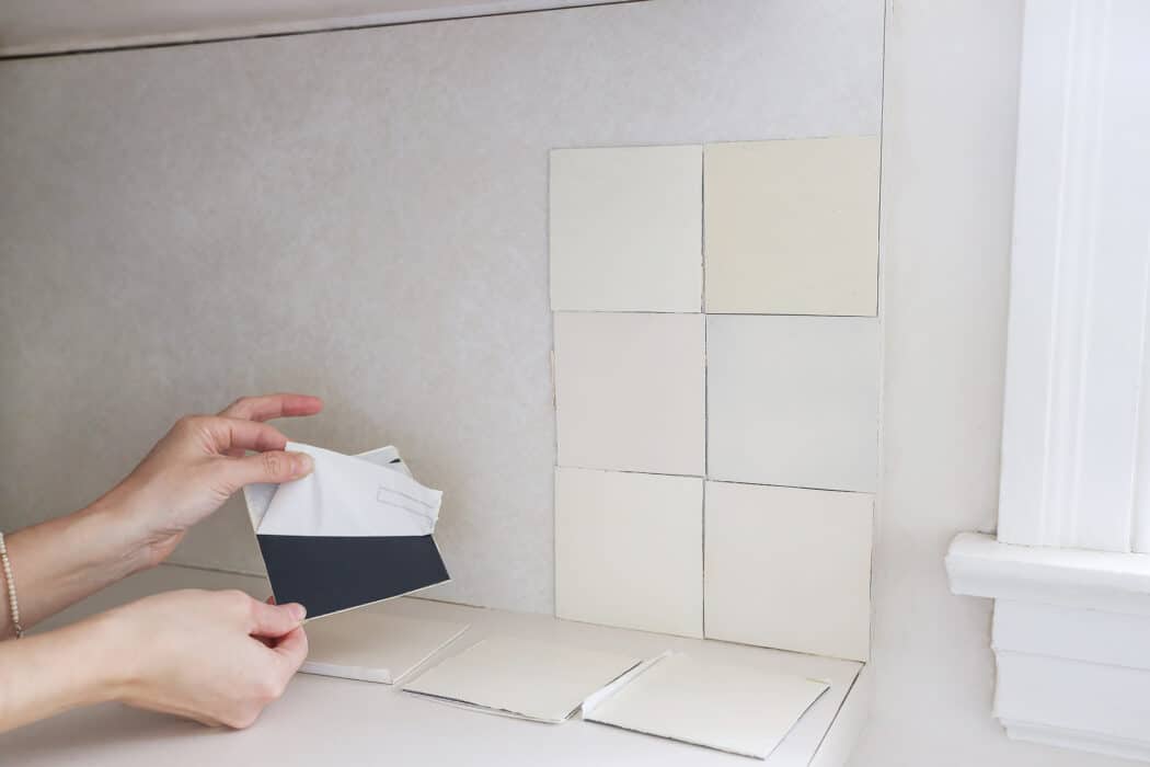 DIY Zellige Peel and Stick Tile Backplash- SemiStories