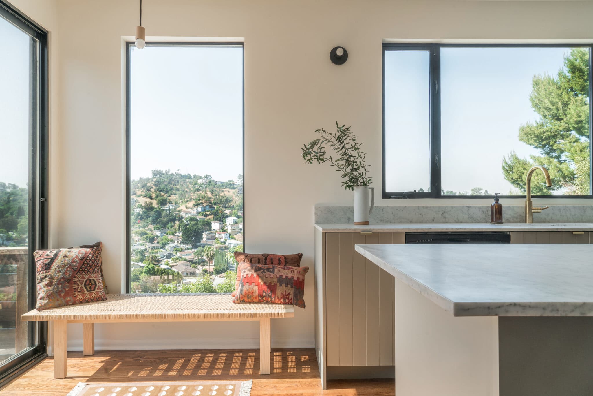 This Hillside L.A. Kitchen Was Designed Around the Window - SemiStories