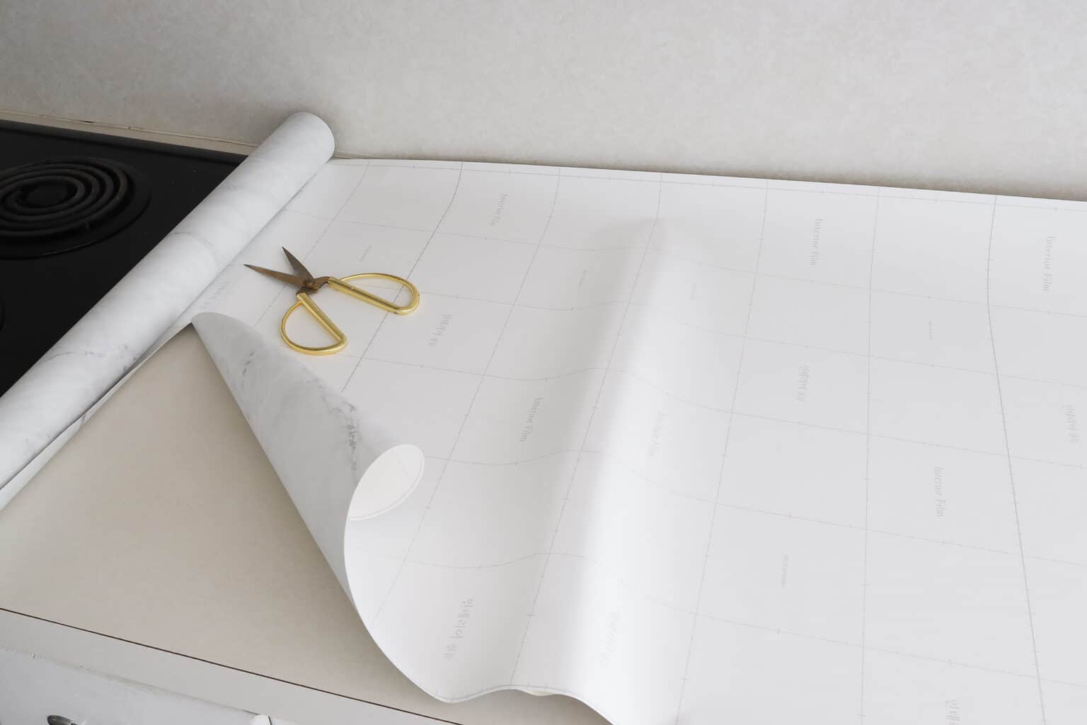 This Marble Contact Paper Hack Will Be Your Favorite Fall DIY