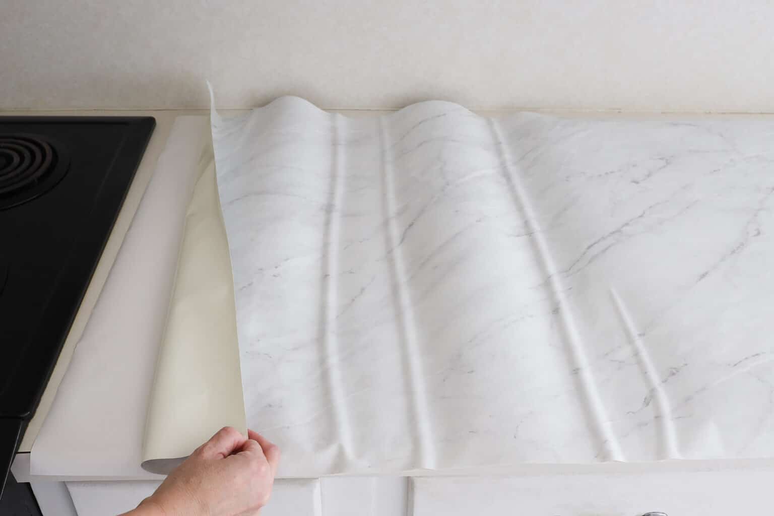 This Marble Contact Paper Hack Will Be Your Favorite Fall DIY