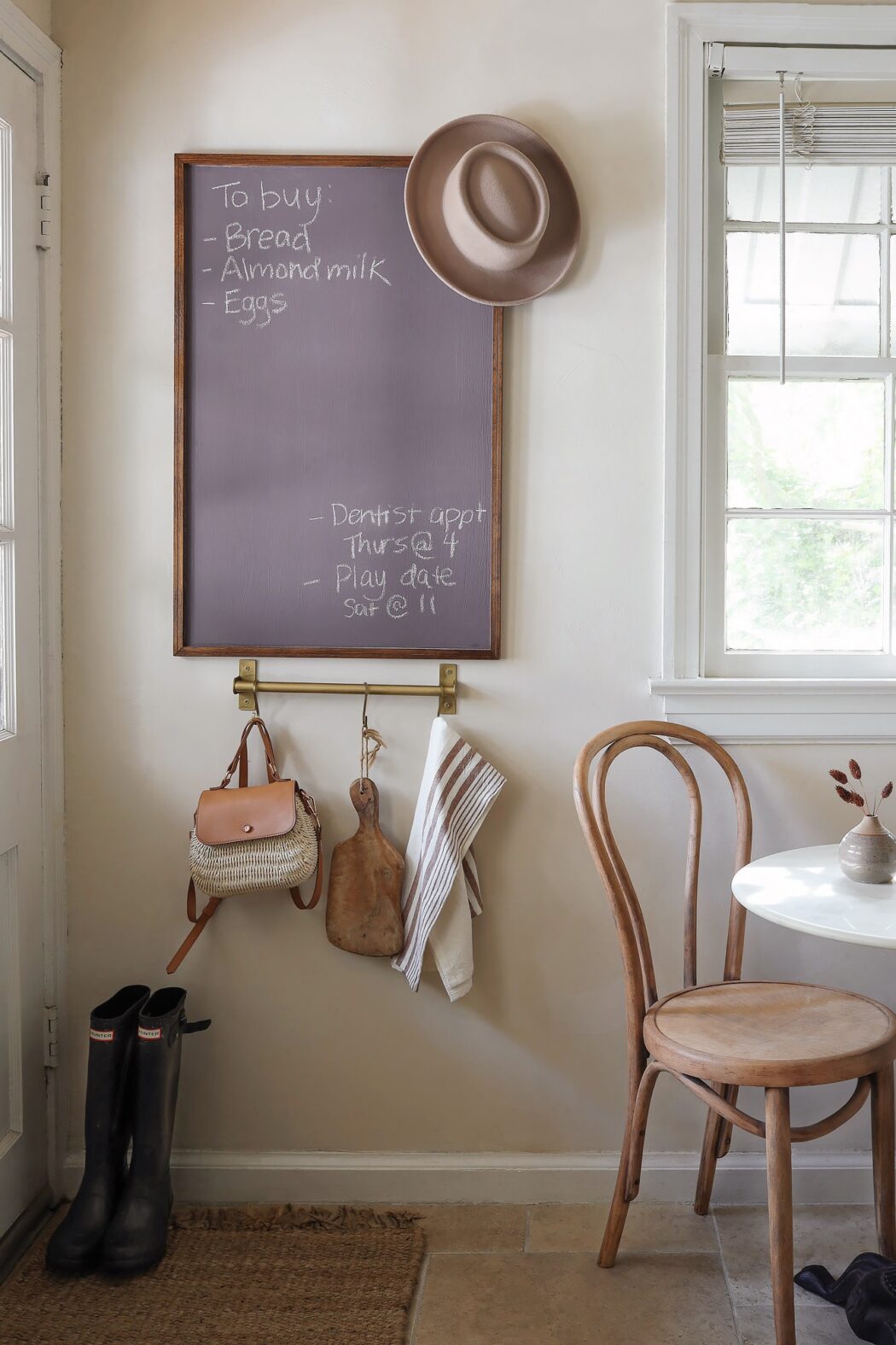 How To Make a DIY Chalkboard Organizer (In Any Color You Want)