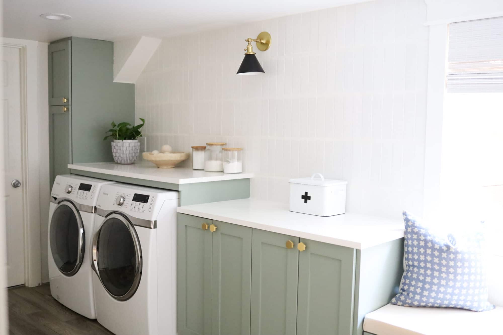 Find Out How Designers' Saved $4,000 on This Laundry Room Renovation