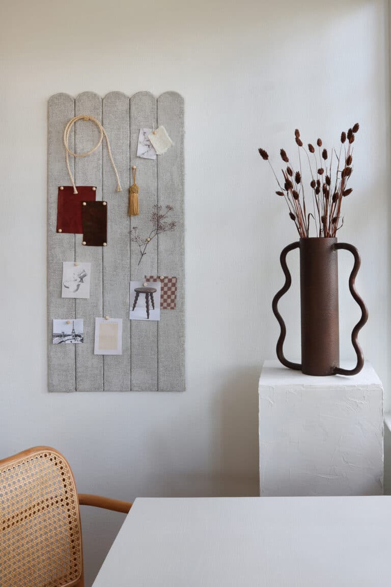 This DIY Paneled Pinboard Will Elevate Your Home Office