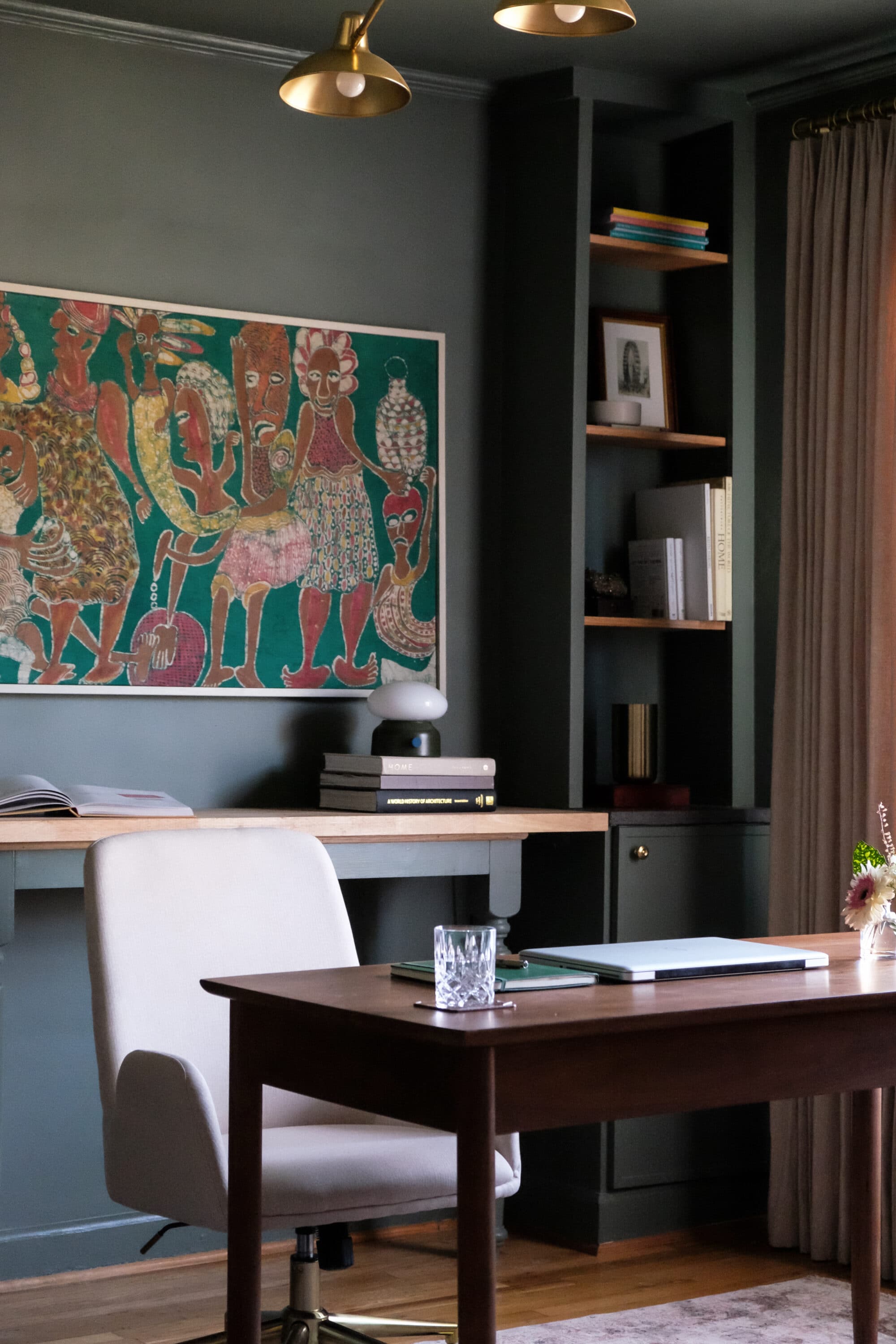 British Design Inspired This Designer’s DIYed Home Office