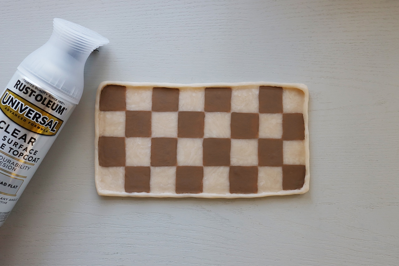 This DIY Checkerboard Tray Will Keep Your Trinkets Tidy