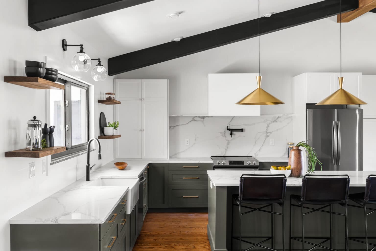 7 Slab Kitchen Cabinet Ideas That Go Beyond Modern - SemiStories