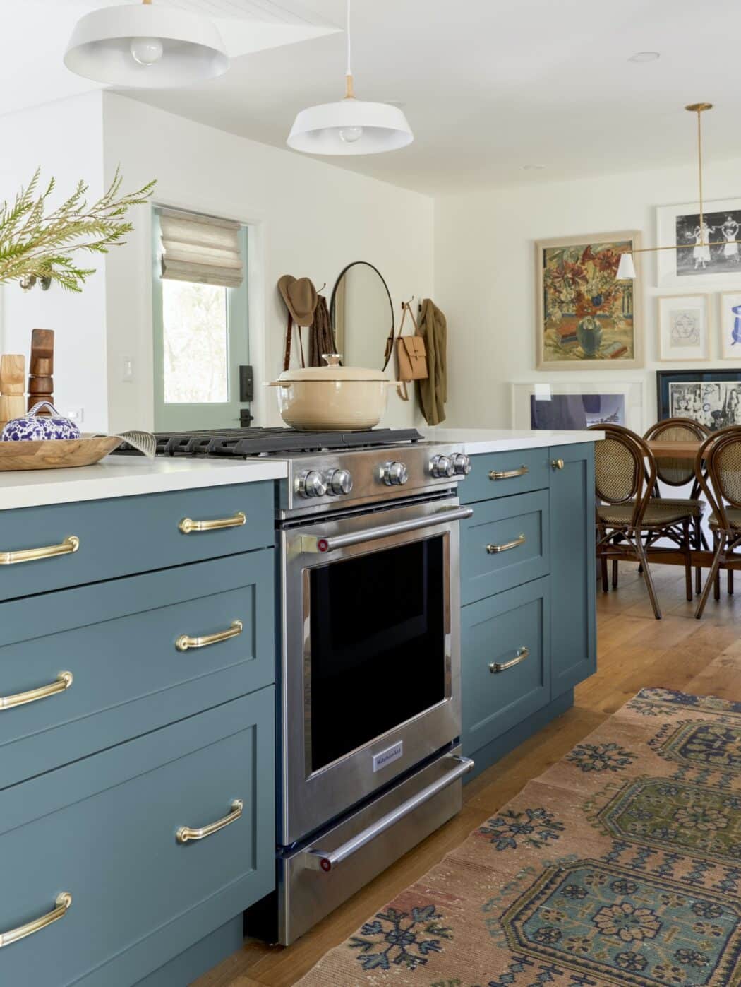 7 Blue Kitchen Ideas To Inspire a Cabinet Refresh