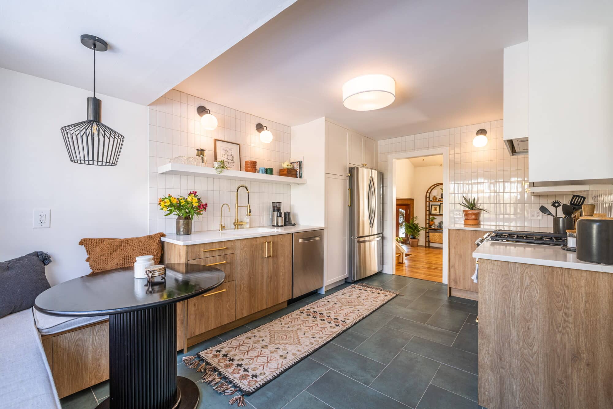This Philly Kitchen Once Had Three Layers of Wallpaper