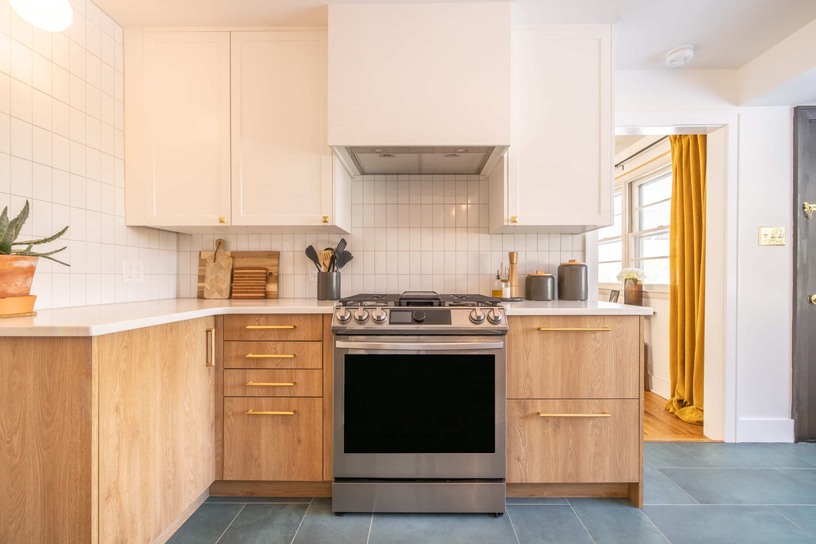 This Philly Kitchen Once Had Three Layers of Wallpaper
