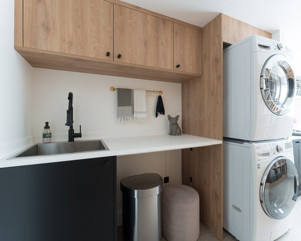 Seattle DJ Gets Storage-Filled Basement Studio With Custom Closet