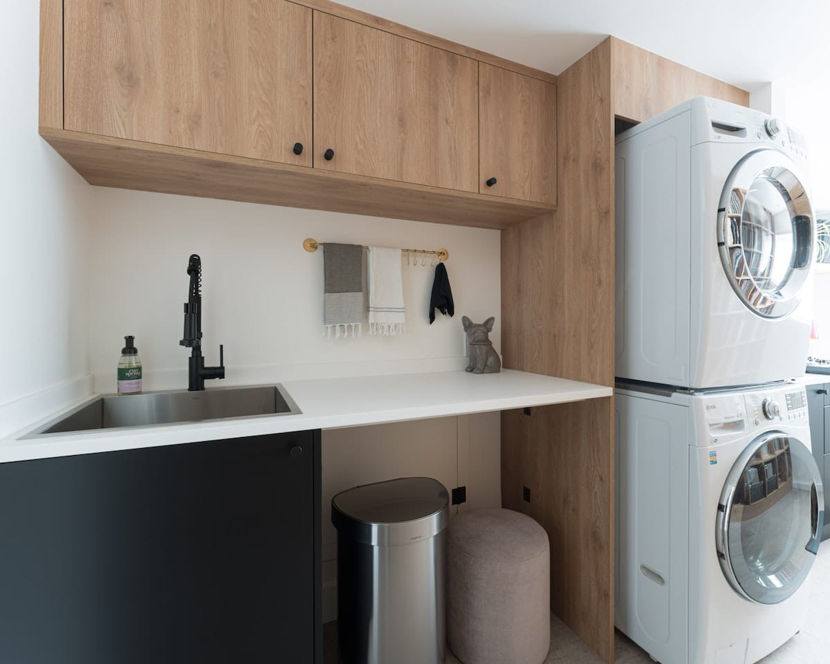 Seattle DJ Gets Storage-Filled Basement Studio With Custom Closet